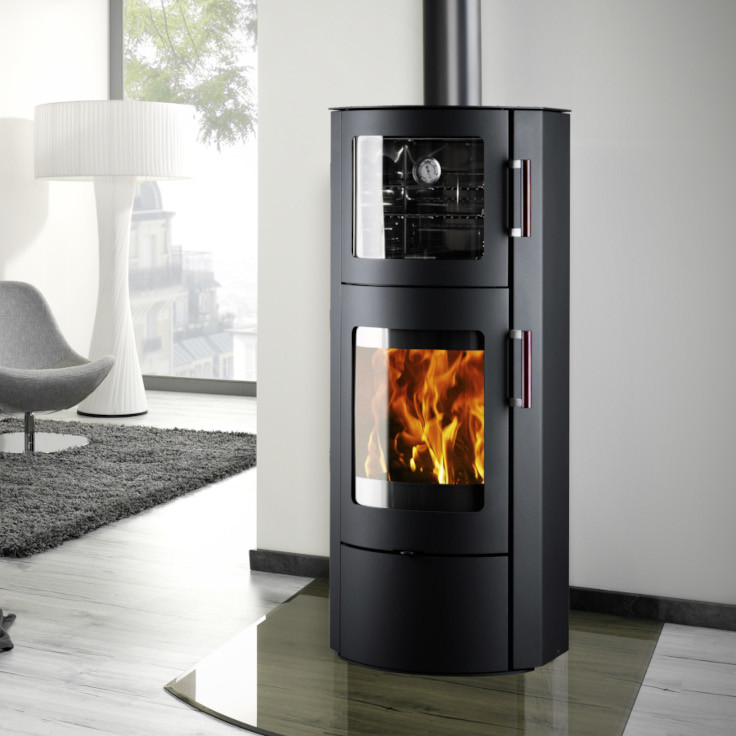 Poele à bois, modernes, rustiques, poêles label flamme verte, EcoDesign ...